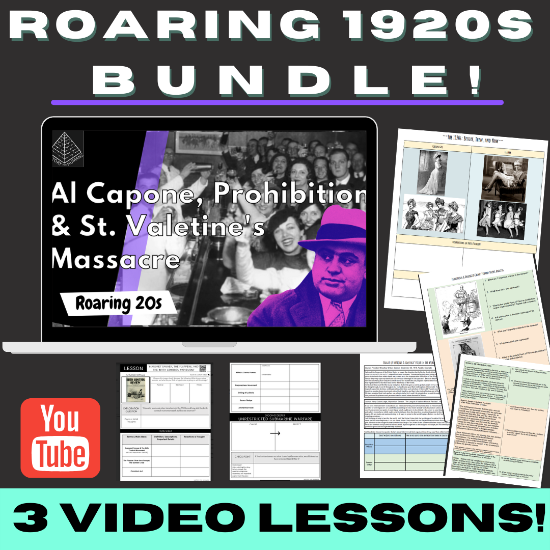 🇺🇸 ️📚 The Roaring 1920s Videos and Lesson Plans – History For Humans