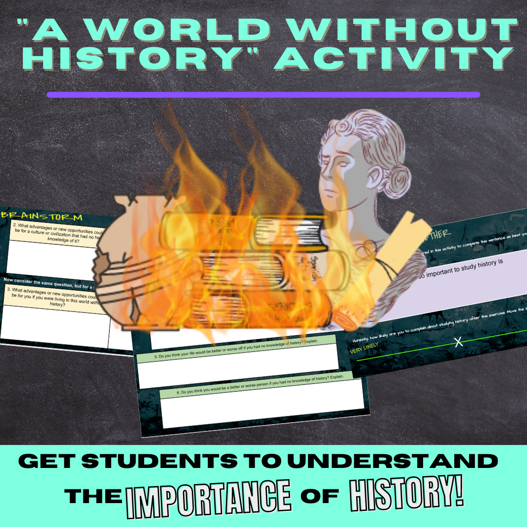 "A World Without History" Activity – History For Humans