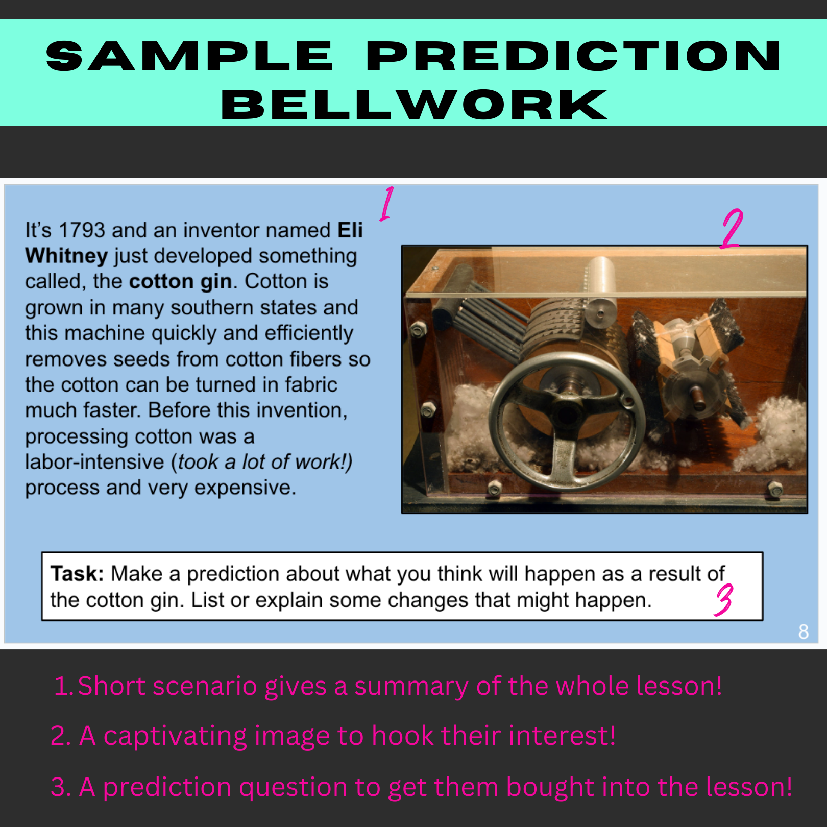 Antebellum Era Bellworks - Predictions! – History For Humans
