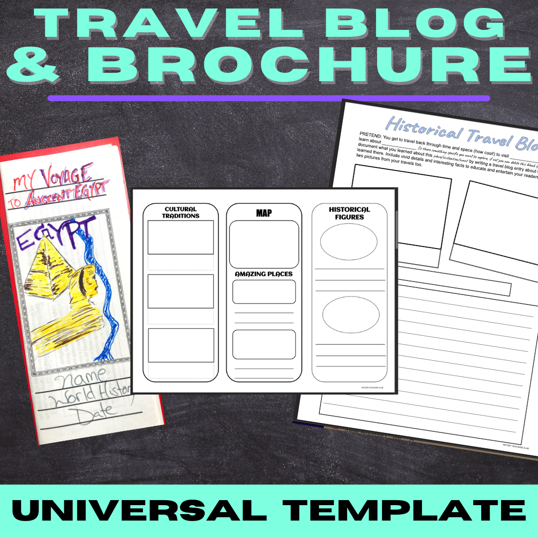 Travel Blog and Brochure Templates! Explore Historical Places ...